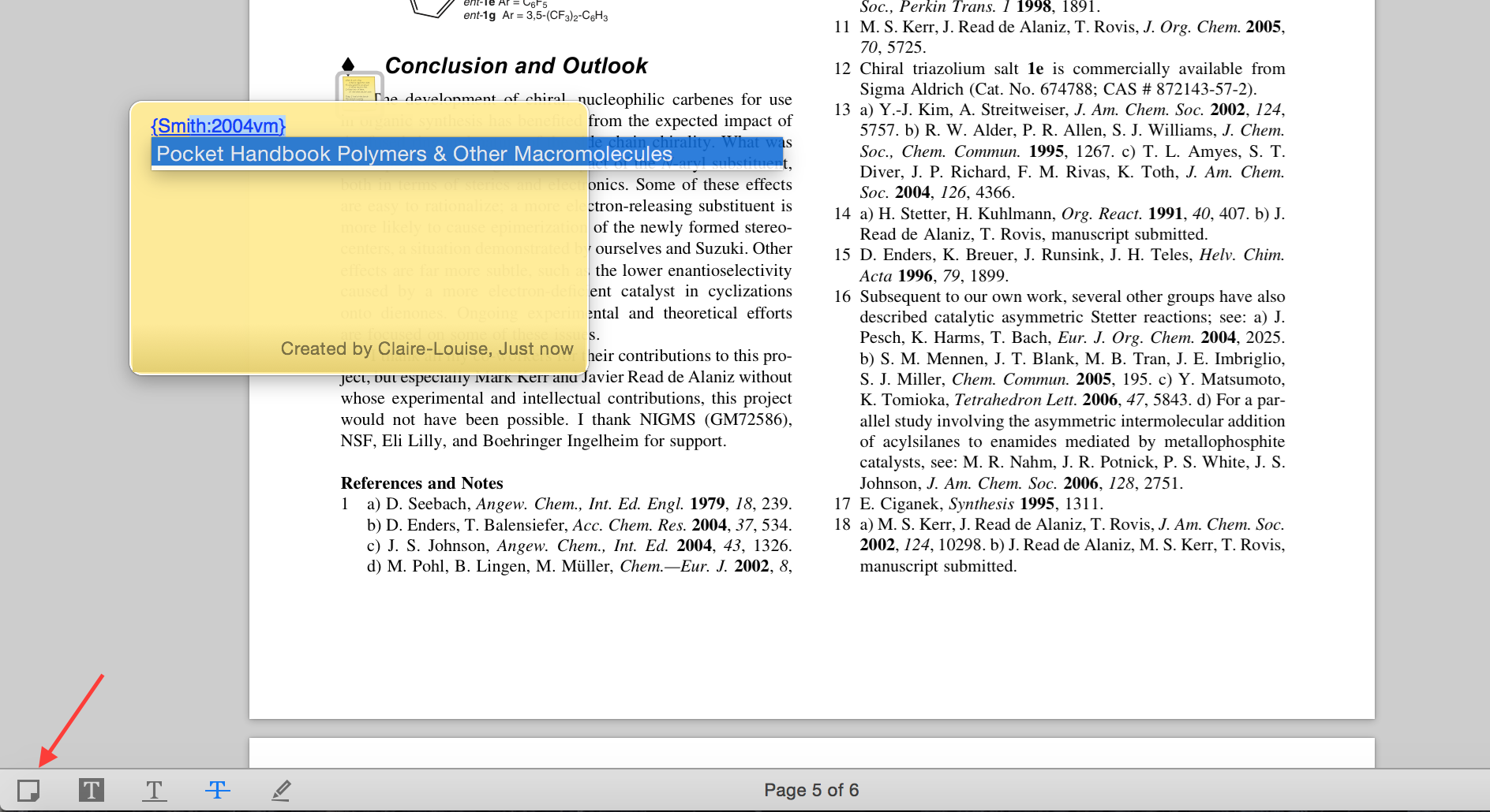 Pro Tip Adding References To Sticky Notes In Papers 3 For Mac